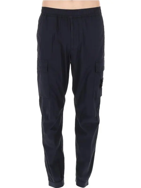 Stone Island Pantalone Cargo Paracadute - Blue