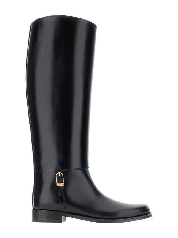 Saint Laurent Knee High Boots - Multicolor