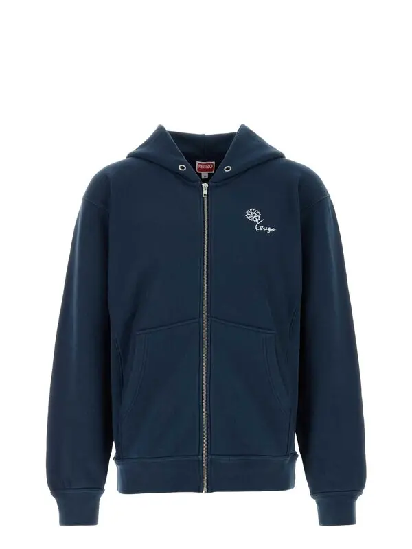 Kenzo Cotton Sweatshirt - Blue