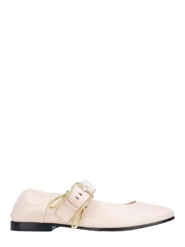 Bottega Veneta Flat Mary Jane Shoes - Multicolor
