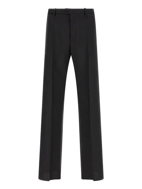 JIL SANDER 259 Tailored Trousers - Black