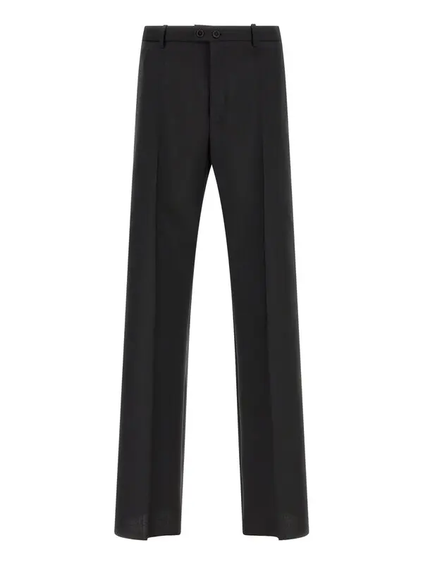 JIL SANDER Tailored Trousers - Black