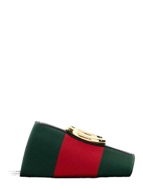 Gucci Embroidered Fabric Riviera Slippers - Multicolor