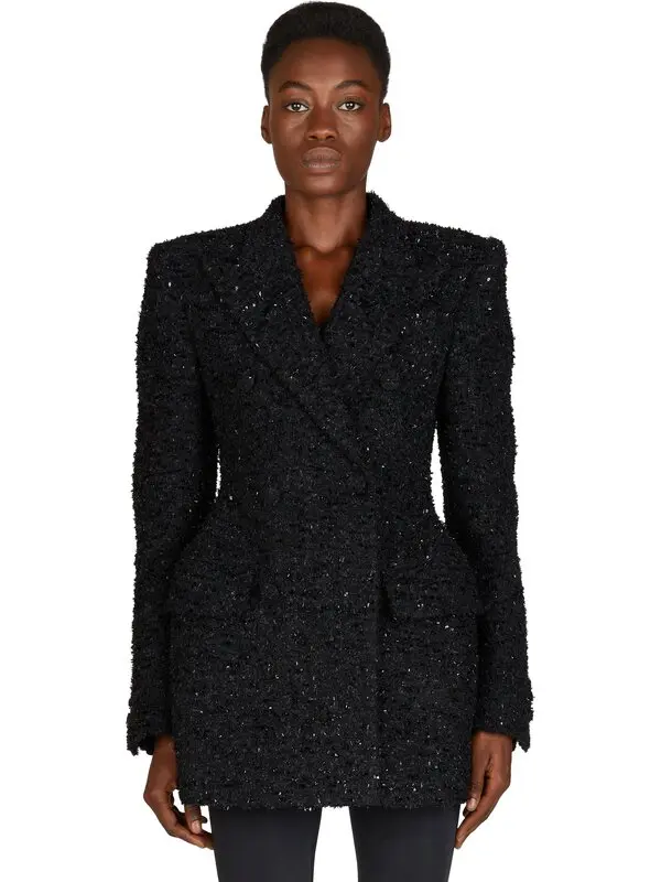 Balenciaga Hourglass Jacket - Black