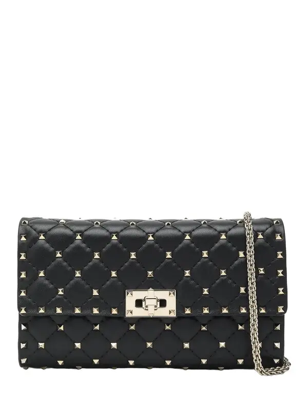 Valentino Garavani Rockstud Spike Crossbody Bag - Black