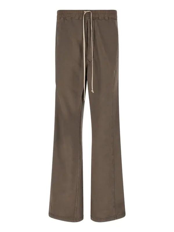 Rick Owens Wide Pusher Trousers - Gray
