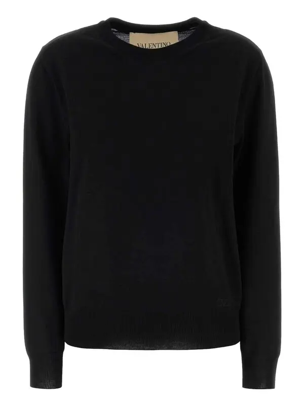 Valentino Garavani Virgin Wool Sweater - Black