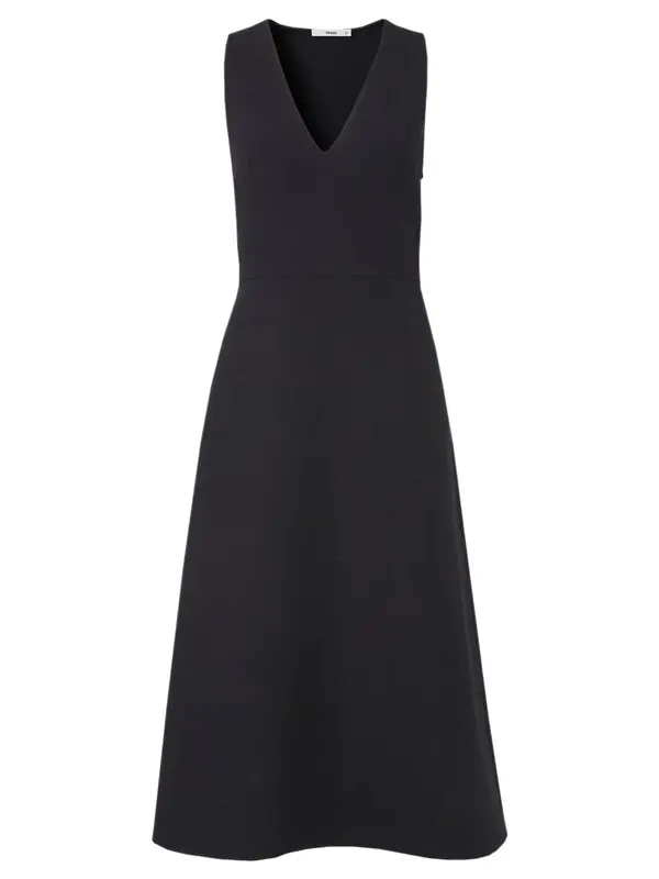 Fendi Silk And Wool Dress - Black