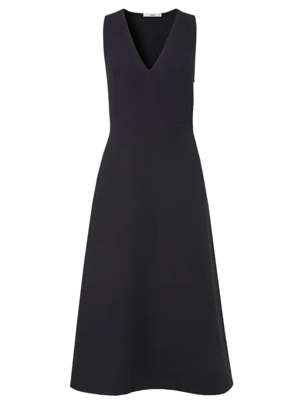 Fendi Silk And Wool Dress - Black
