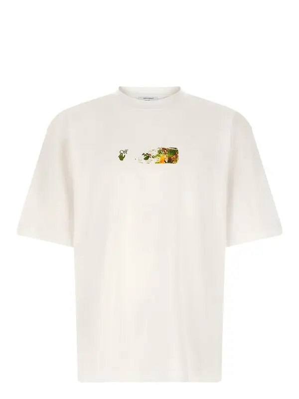 Off-White Spices Arrow Skate' T-shirt - White