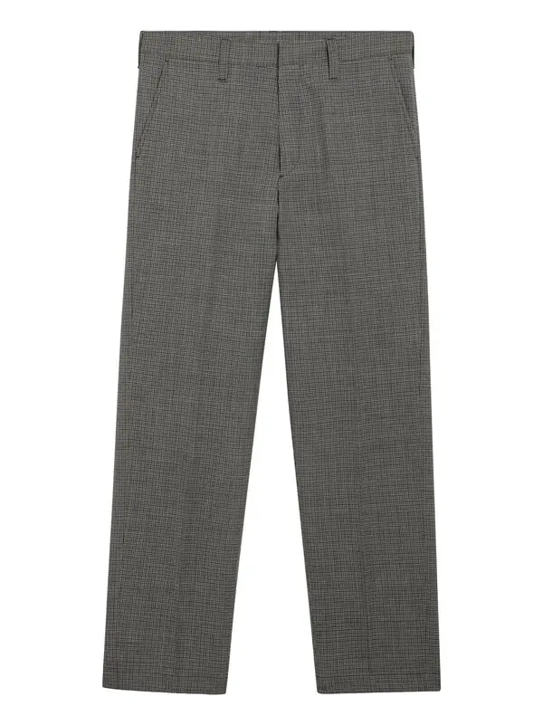 Prada Forest Wool Trousers - Green