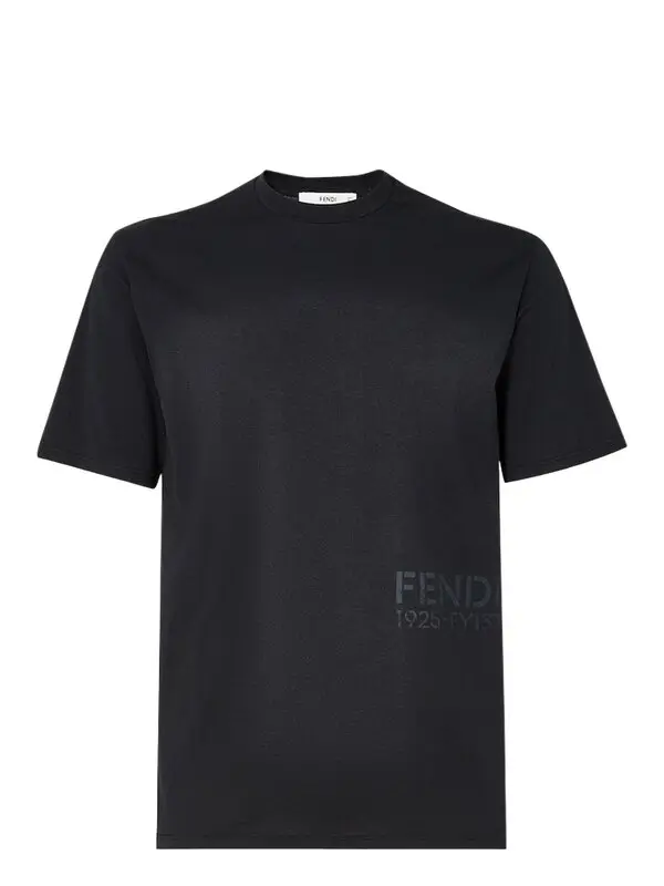 Fendi Cotton T-shirt - Black