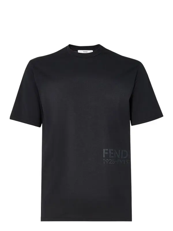 Fendi Cotton T-shirt - Black