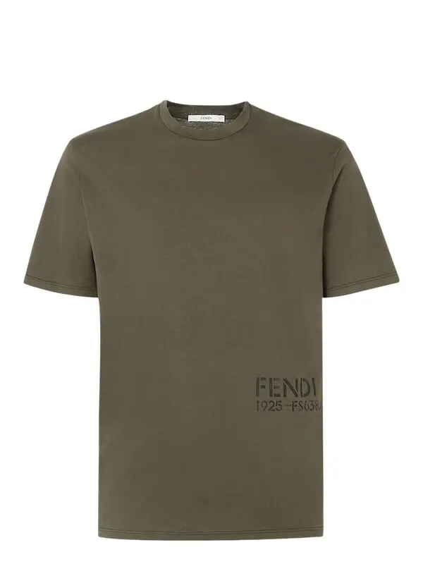 Fendi Cotton T-shirt - Green