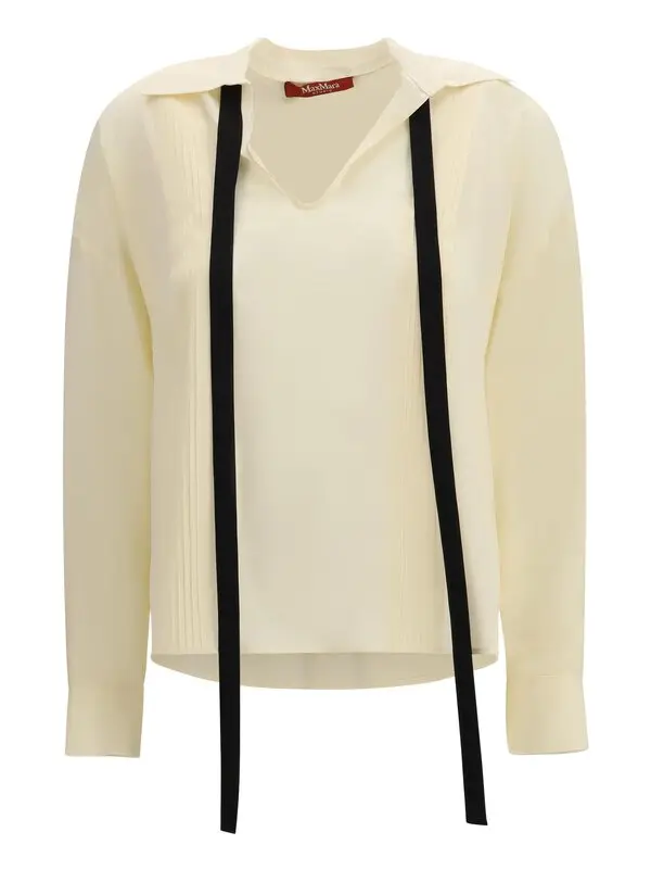 Max Mara Silk Blouse - Cream