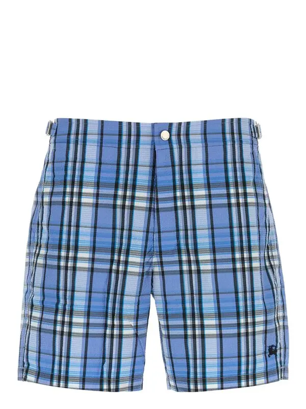Burberry Embroidered Polyester Blend Shorts - Multicolor