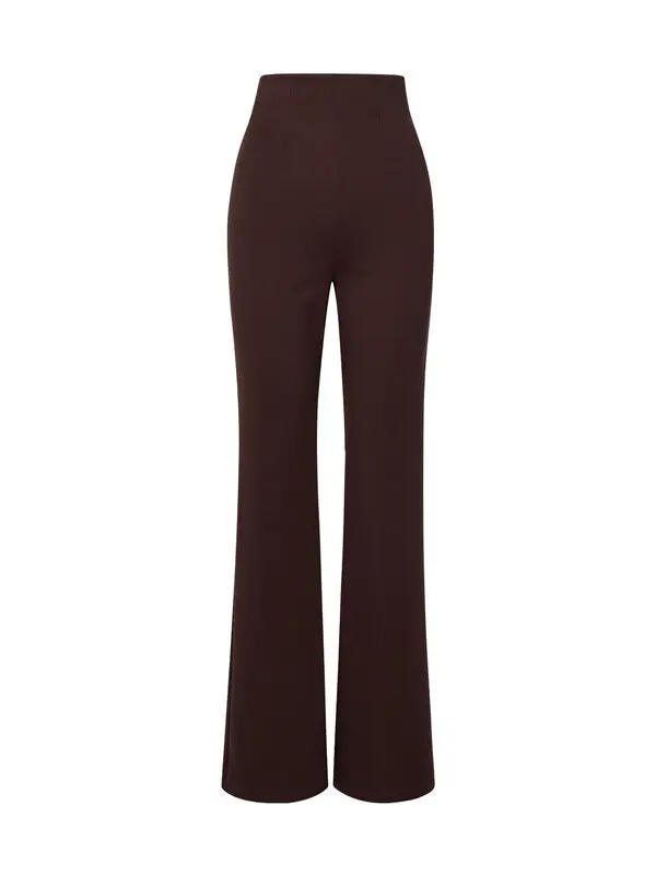 Sportmax Polyamide Trousers - Brown