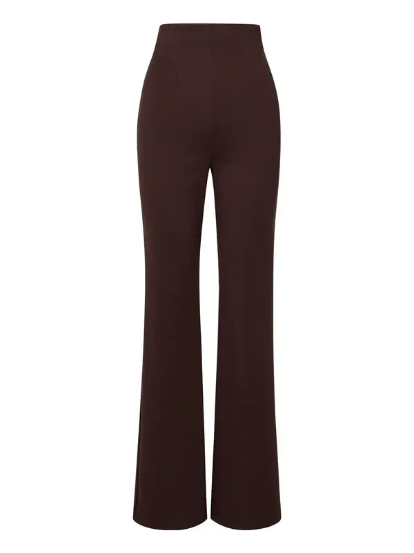 Sportmax Polyamide Trousers - Brown