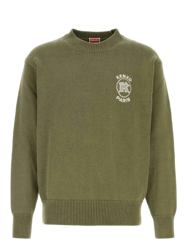Kenzo Cotton Sweater - Green