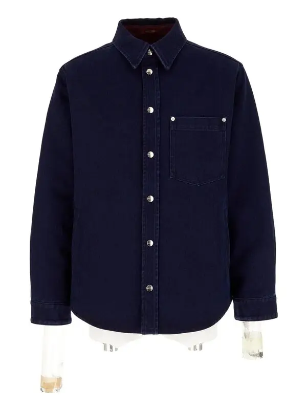 Gucci Cotton Denim Shirt Jacket - Multicolor