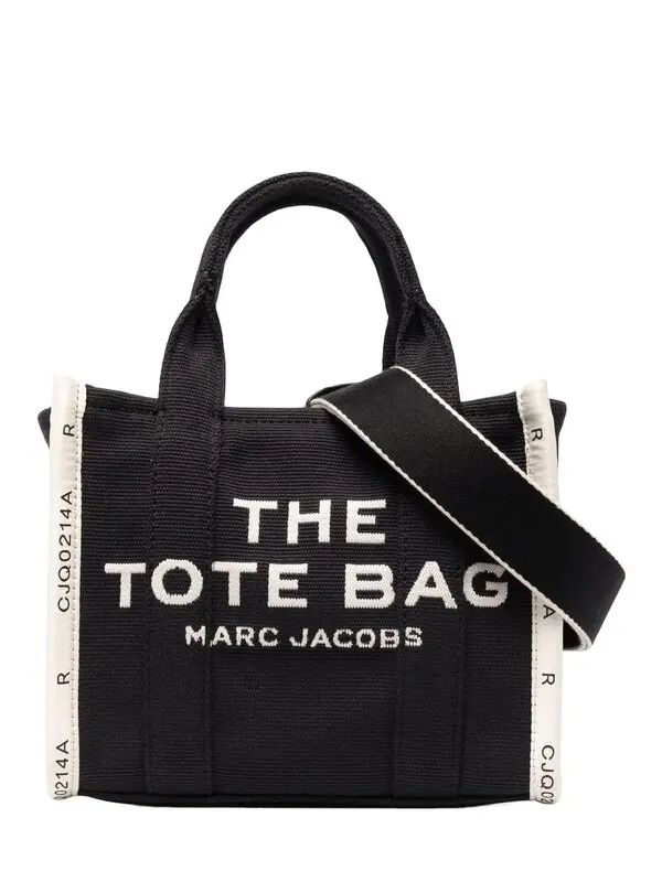 Marc Jacobs The Jacquard Small Tote Bag - Black