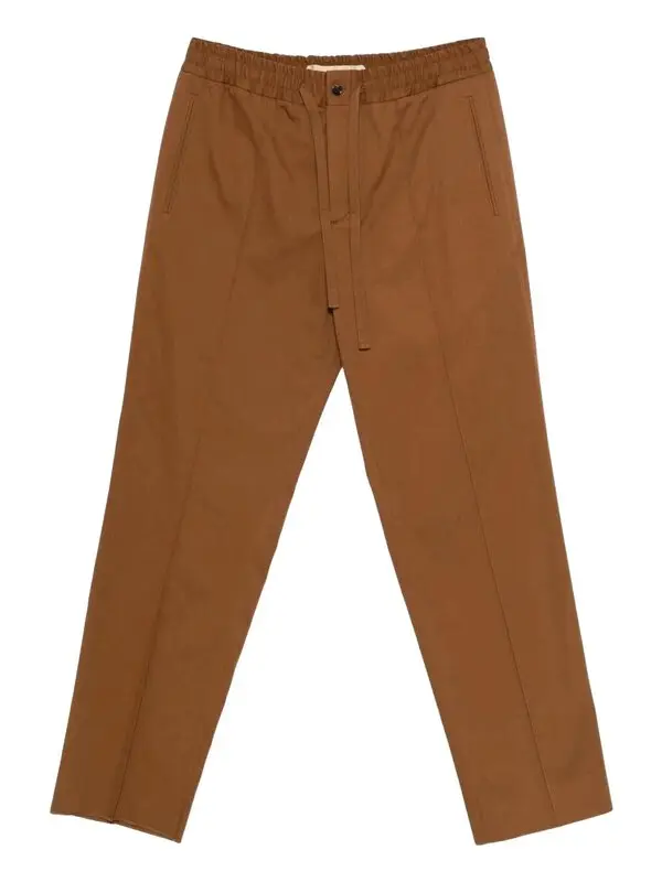 Valentino Garavani Cotton Straight Trousers - Multicolor
