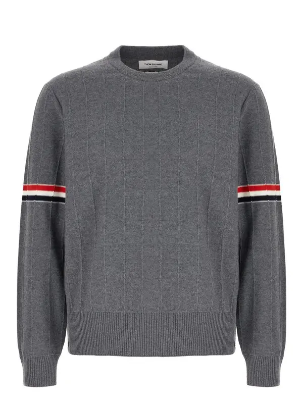 Thom Browne Striped Knit Pullover - Multicolor
