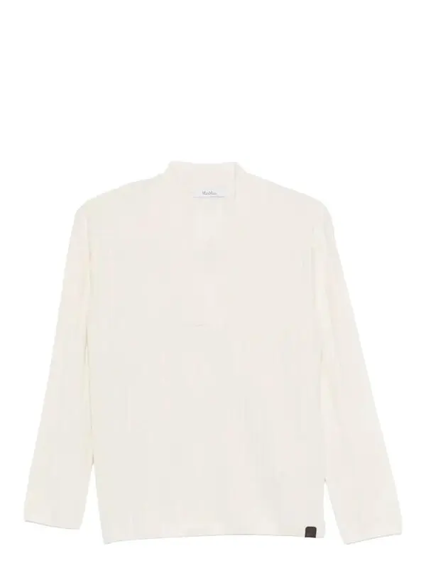 Max Mara Cashmere Pure V-neck Sweater - Multicolor
