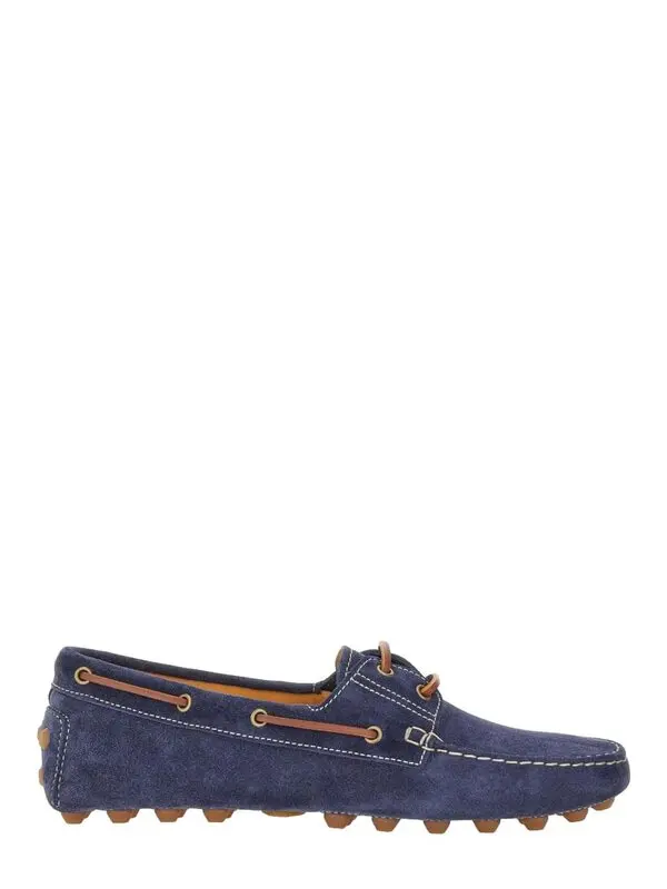 TOD'S Leather Loafer - Blue