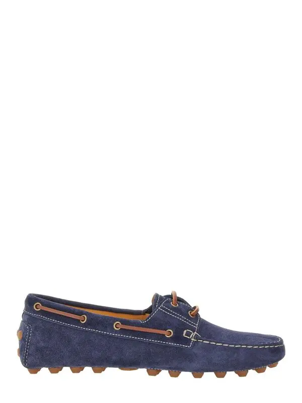 TOD'S Leather Loafer - Blue