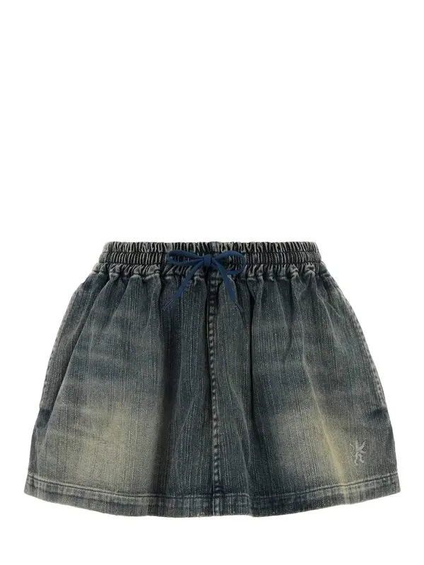 Balenciaga Denim Mini Skirt - Blue