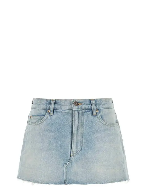 Balenciaga Denim Pant-skirt - Blue