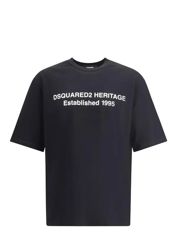 Dsquared2 Logoed T-shirt - Black