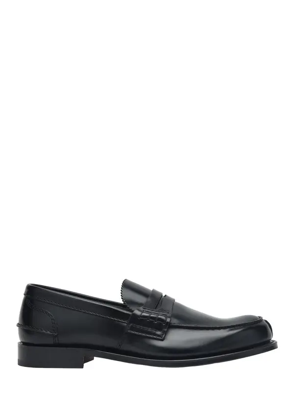 Church's Pembrey Loafers In Glossy Leather - Black
