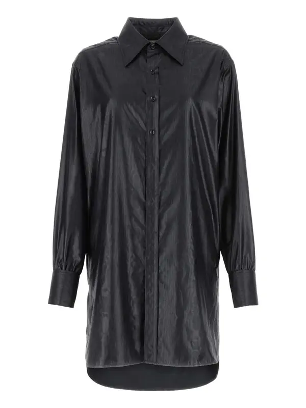 MAISON MARGIELA Fabric Oversize Shirt - Black