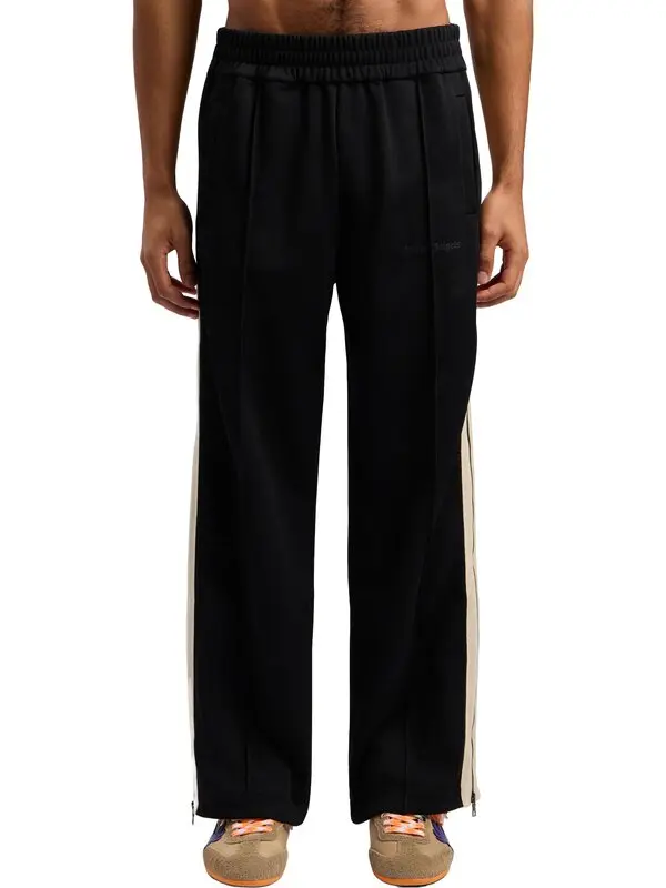 Palm Angels Performance Zip-up Track Pants - Black
