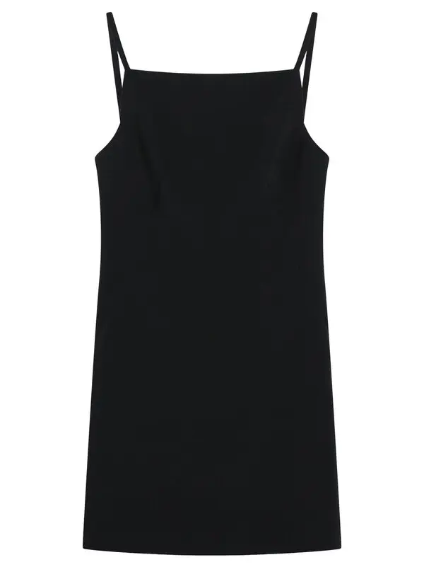Givenchy Cady Crepe Mini Dress - Black