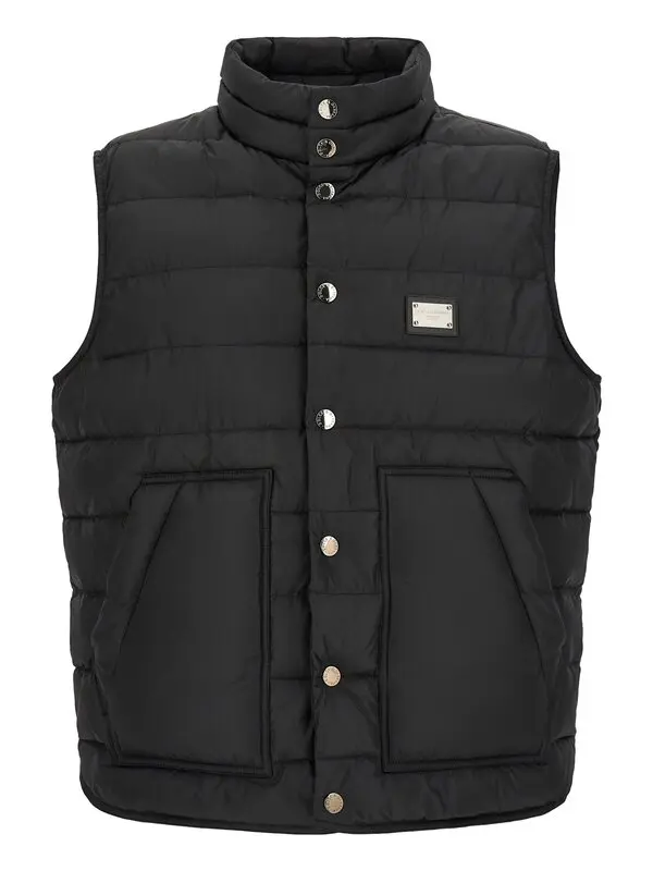 Dolce & Gabbana Essential Quilted Vest - Black
