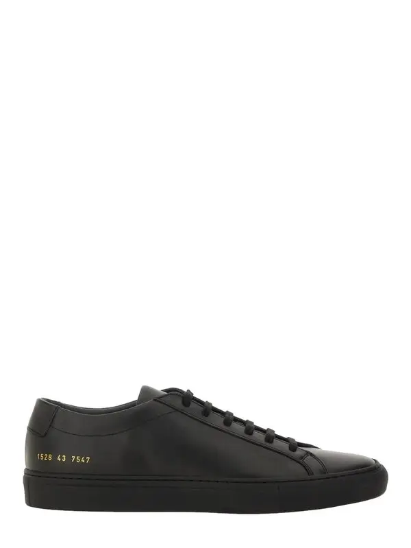 COMMON PROJECTS Achilles Original Low Top Sneakers - Black