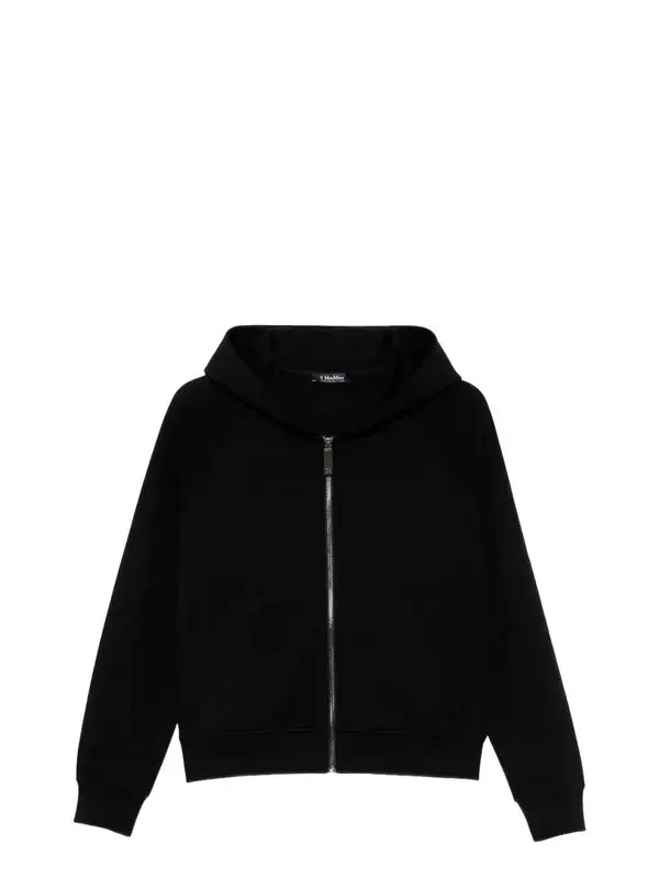 Max Mara Cotton Hooded Sweatshirt - Multicolor
