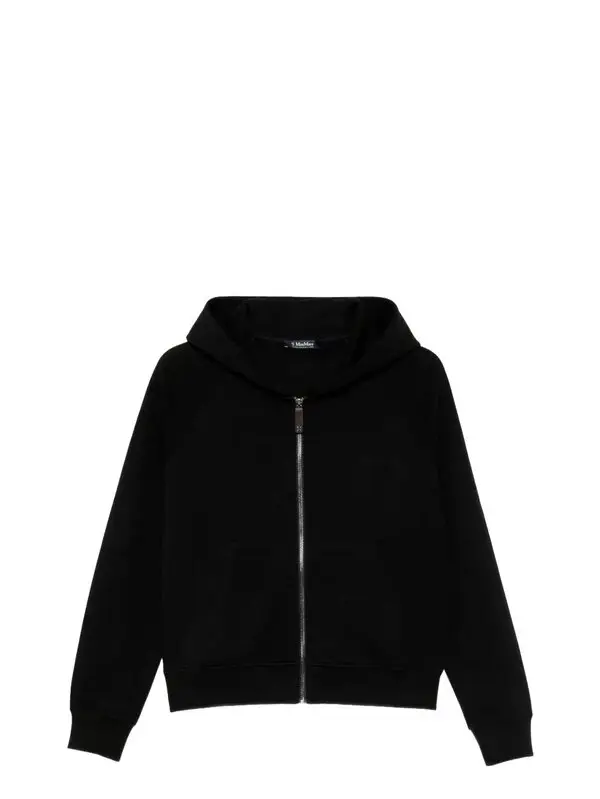 Max Mara Cotton Hooded Sweatshirt - Multicolor