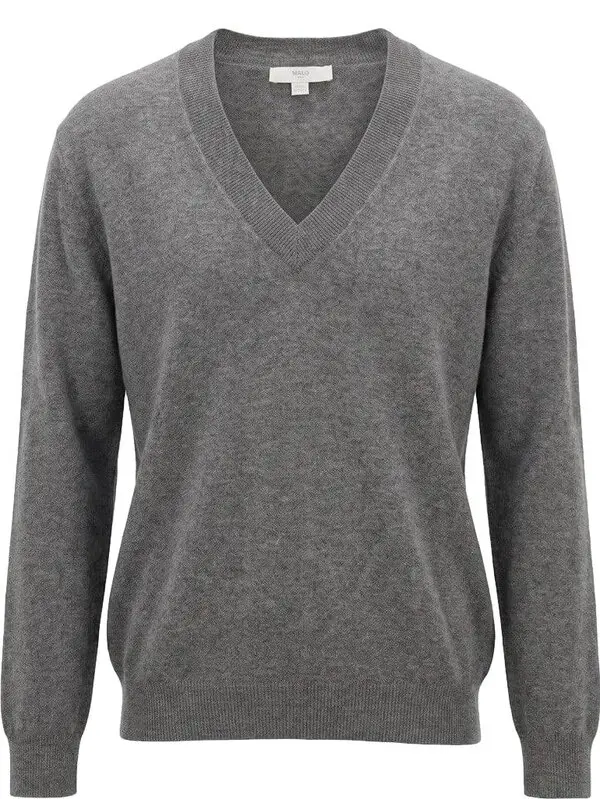 Malo V Neck Sweater - Multicolor