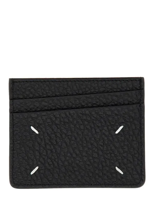 MAISON MARGIELA Portacarte Four Stitches - Black