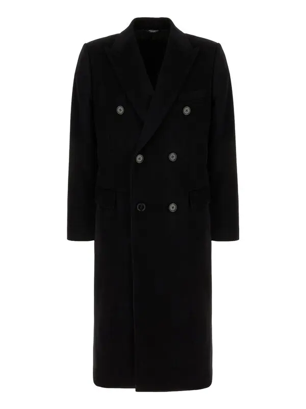 Dolce & Gabbana Tailored Double Breasted Overcoat - Multicolor