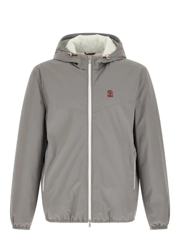 Brunello Cucinelli Windproof Jacket - Gray