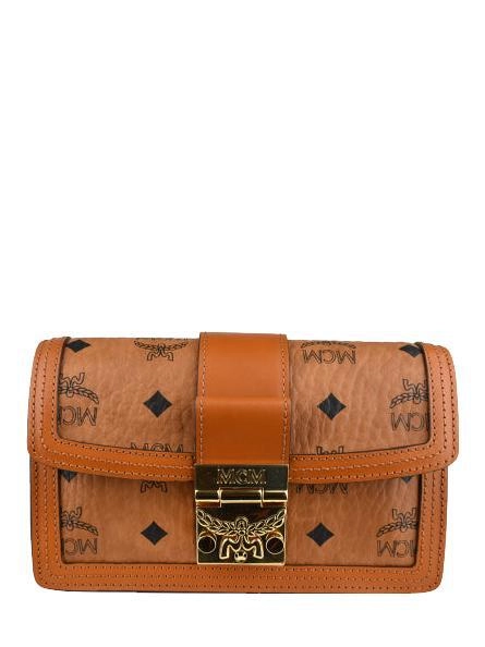 Mcm Tracy Handbag - Brown