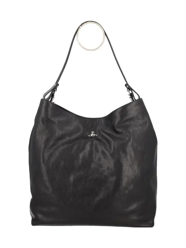 VIVIENNE WESTWOOD Borsa Lottie Large - Black