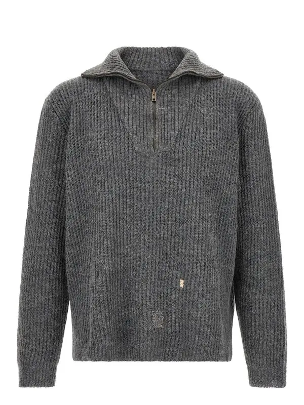MAISON MARGIELA Mending Sweater - Gray