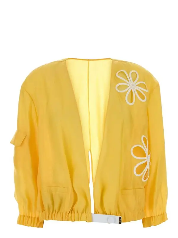 Fendi Organza Jacket - Yellow