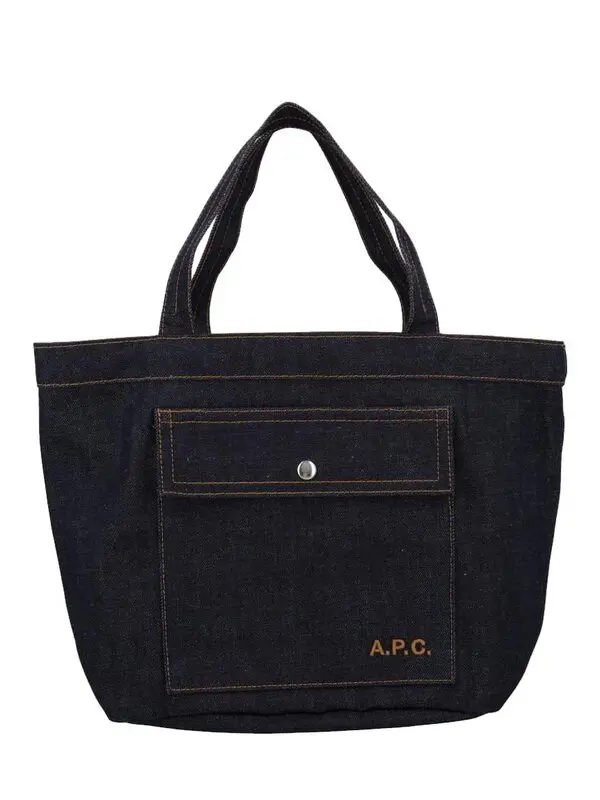 A.p.c. Borsa Tote Jade - Blue